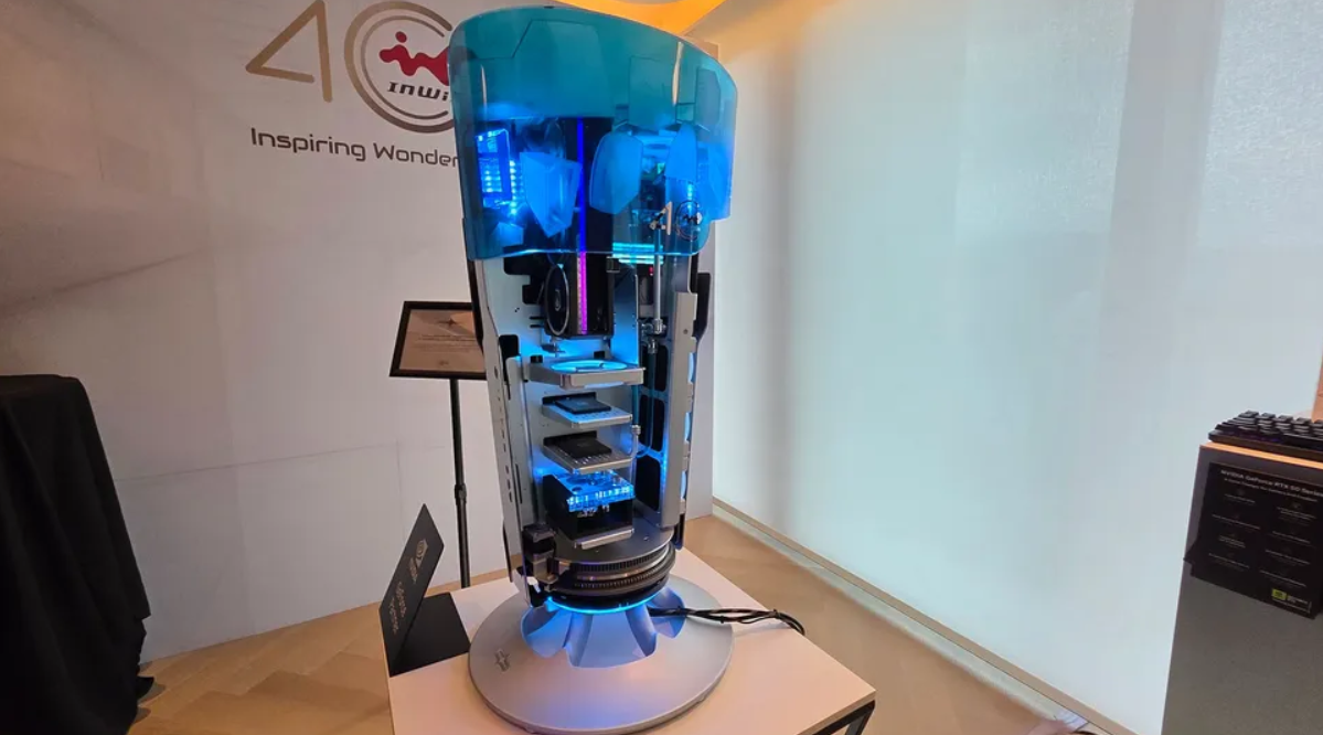 InWin Unveils ChronoMancy: 1.1-Meter Gaming PC Case Combining Magic and ...