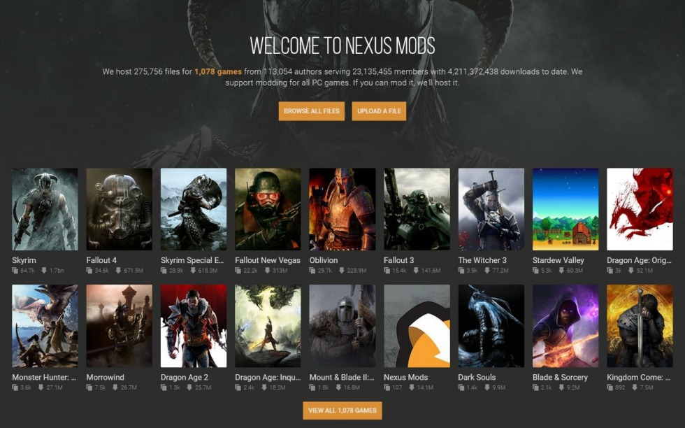 Nexus Mods Founder Sells Website After 24 Years of Operation