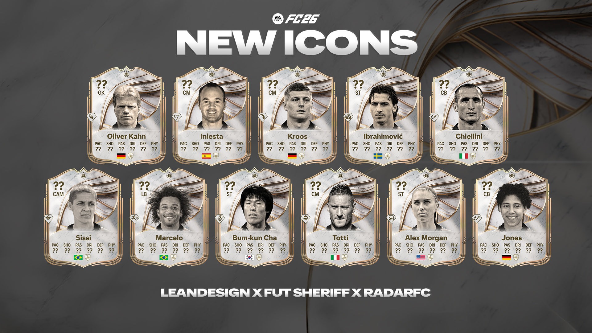 EA FC 26: Marcelo, Sissi Confirmed New Icons; Sissi First Brazilian Female.