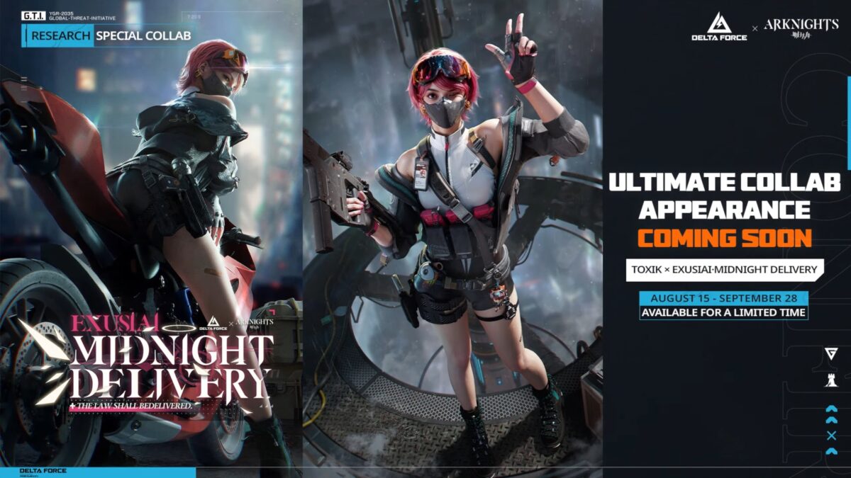 Delta Force Arknights Crossover: New Skins, Weapon Content Arrive July 9.