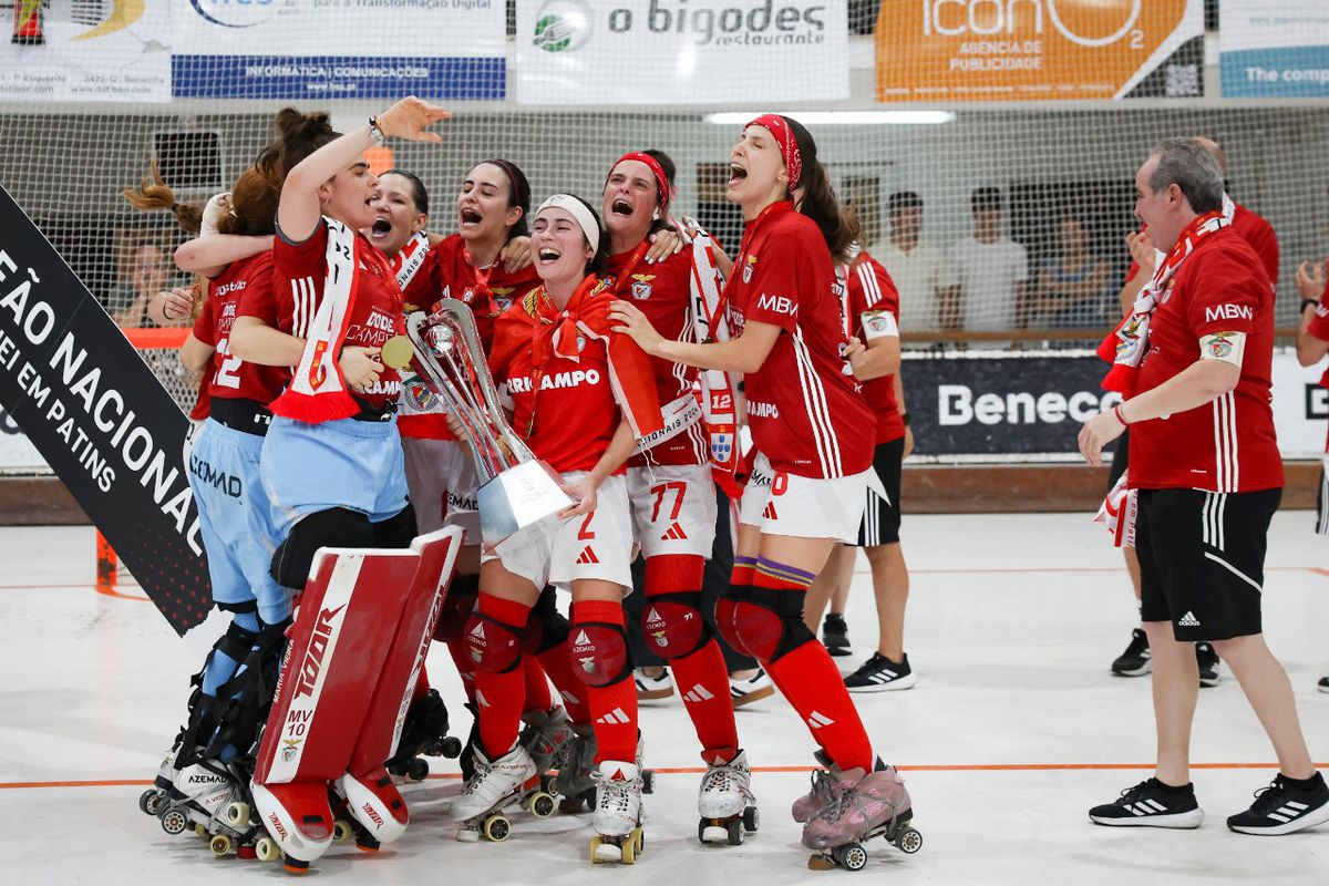 Benfica Women's Roller Hockey Secures 12th Consecutive National Title ...
