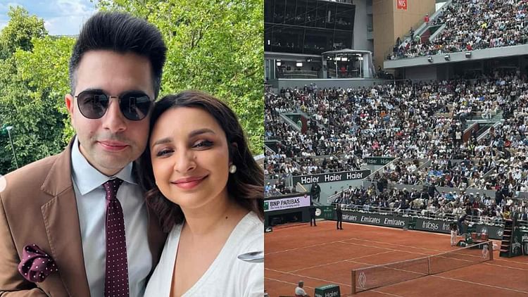 Parineeti Chopra Enjoys Date Night with Raghav Chadha at French Open 2025