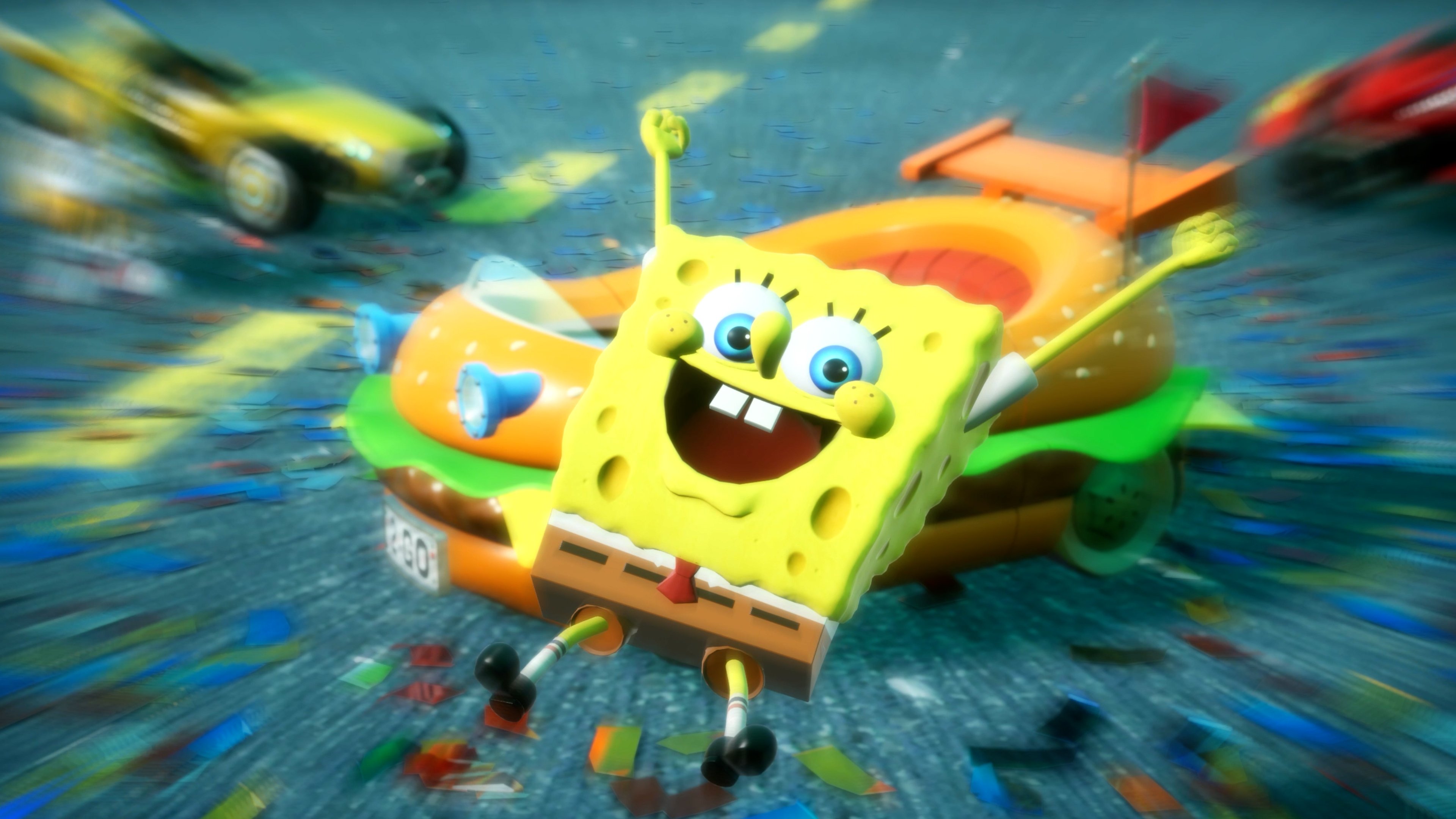 SEGA Unveils Sonic Racing: CrossWorlds DLC with SpongeBob Characters