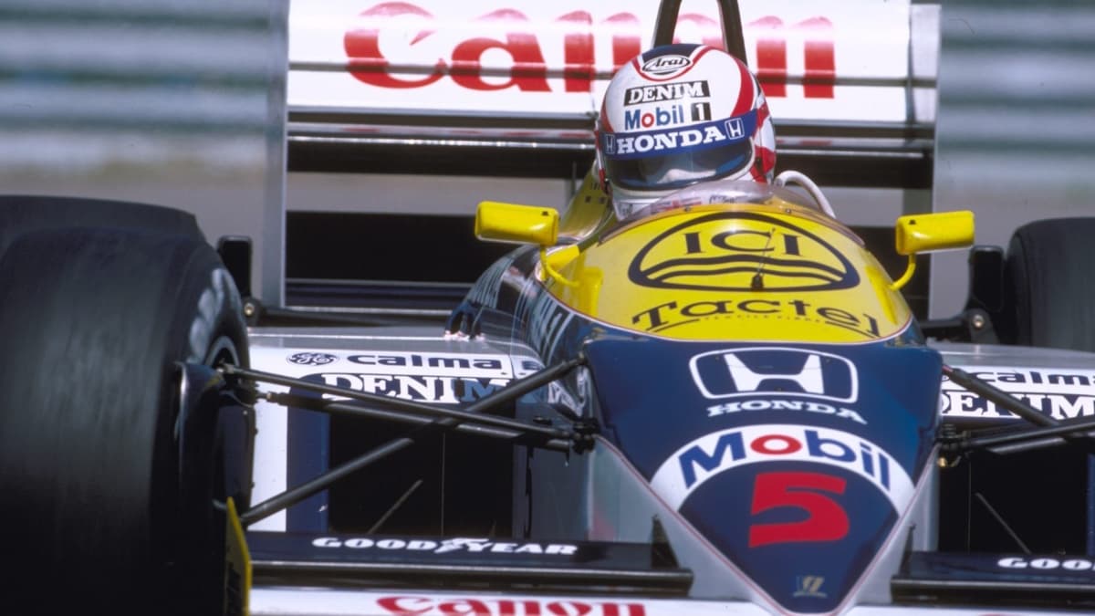 Nigel Mansell Drives Historic Honda FW11 at Goodwood Festival of Speed 2025