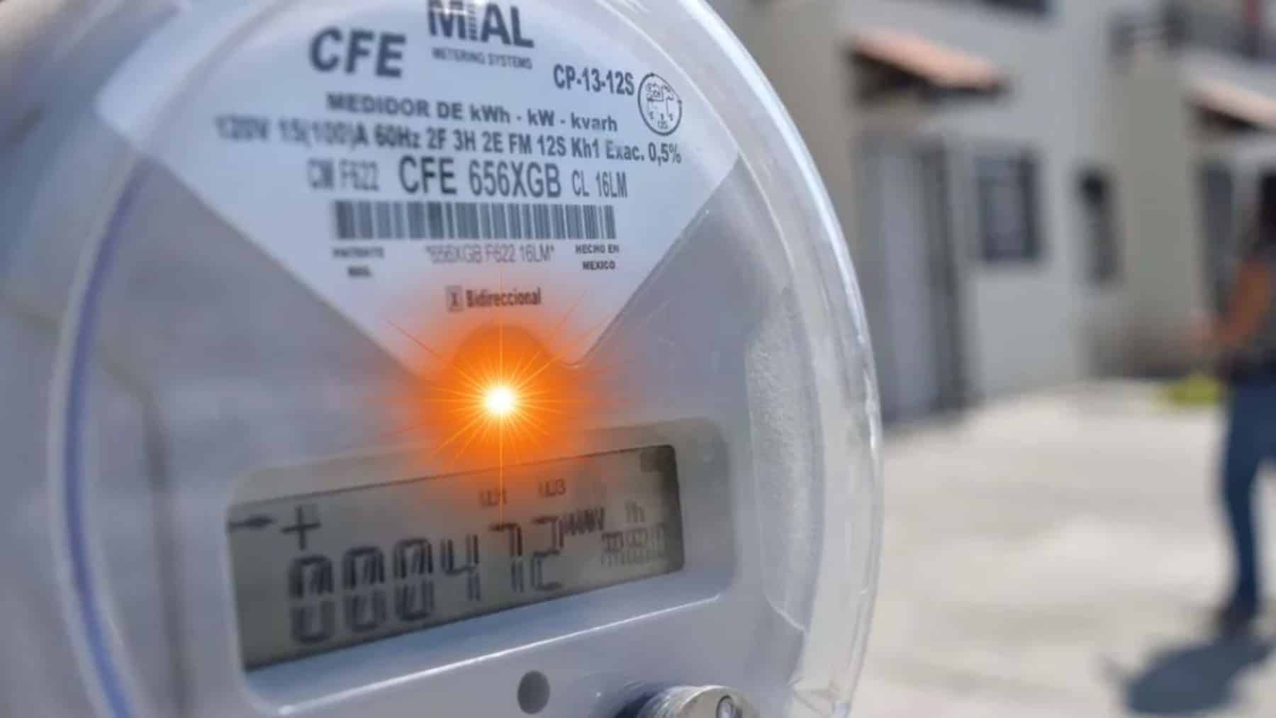 CFE Warning: Red Meter Light Signifies Overdue Bill, Imminent Power ...