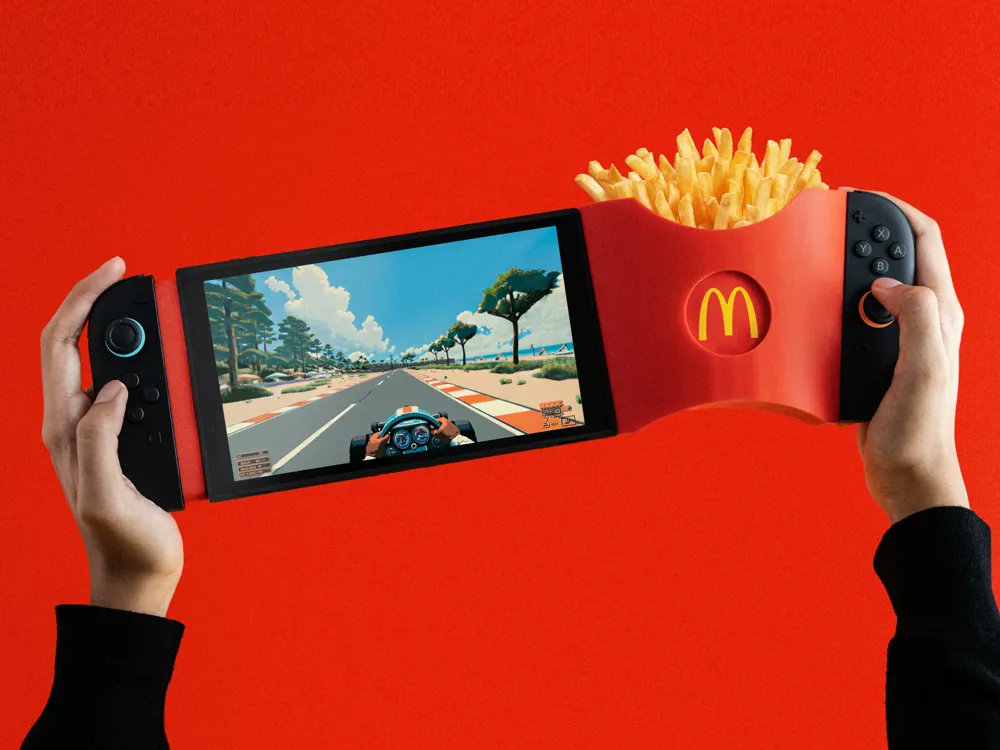 GamiFries: Bizarre Fan-Made Switch 2 Accessory for Holding French Fries