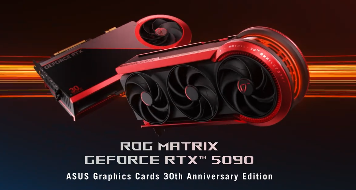 ASUS ROG Matrix RTX 5090: 30th Anniversary Extreme Overclocking with ...