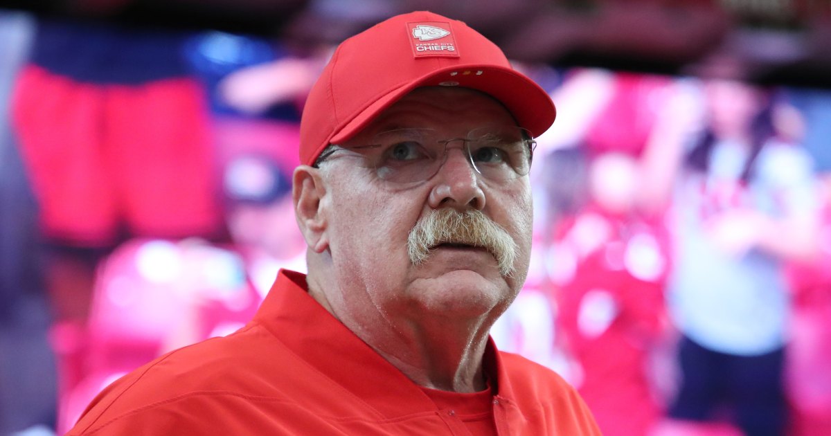 Andy Reid's Chiefs Office Shot Last Year, Incident Kept Secret