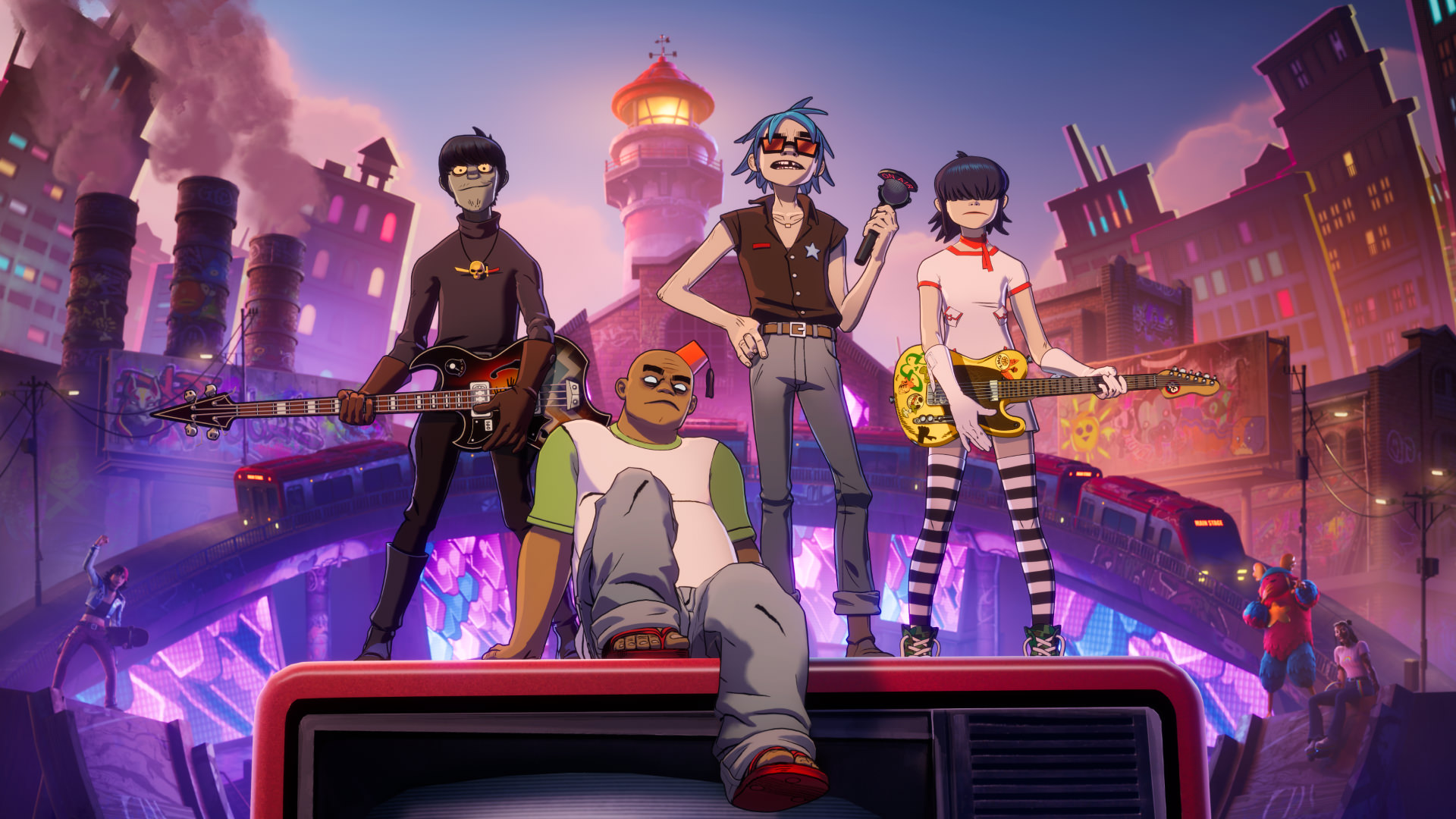 Gorillaz Takes Over Fortnite Festival Season 10: Playable Characters ...