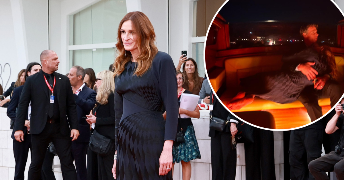 Julia Roberts' Venice Romance with Danny Moder, 'After the Hunt' Premieres.