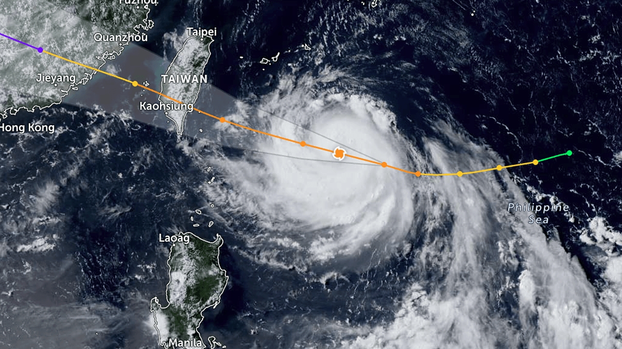 Taiwan Braces For Typhoon Podul: Land Warning, Evacuations, Heavy Rain