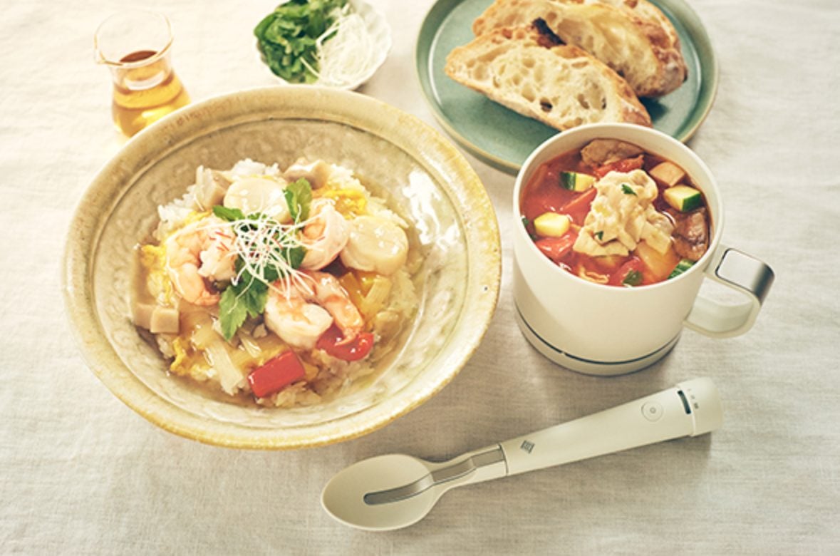 Kirin Debuts Electric Salt Cup, Spoon: Japan's Low-Sodium Taste Solution