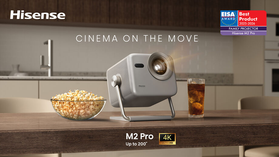 Hisense M2 Pro: Lightweight Portable 4K Mini Laser Projector for Cinema