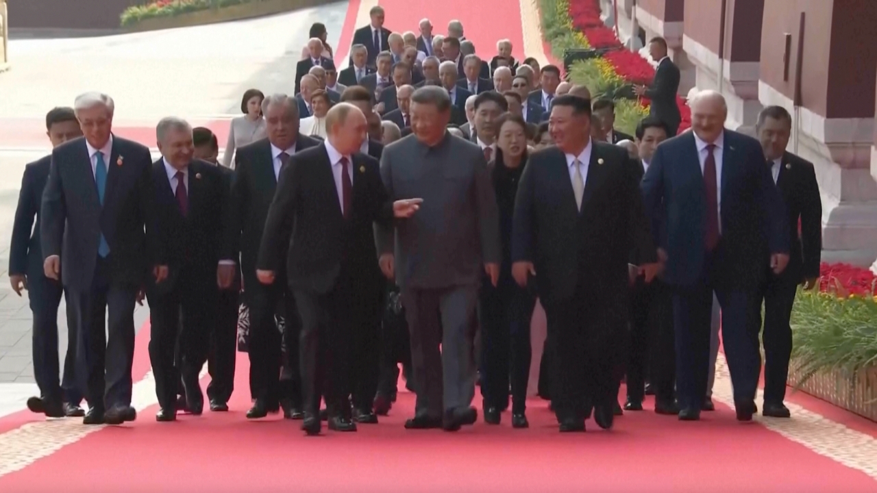 Putin, Xi, Kim Join Beijing Tiananmen WWII Victory Parade 2025