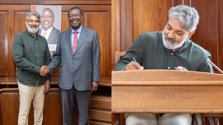 SS Rajamouli Meets Kenya Foreign Minister During SSMB 29 Africa Shoot