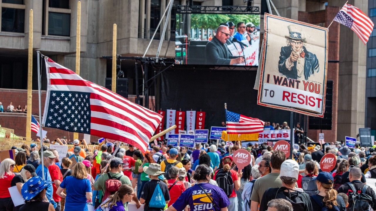 US Labor Day 2025: Protests, parades reflect anti-Trump sentiment ...