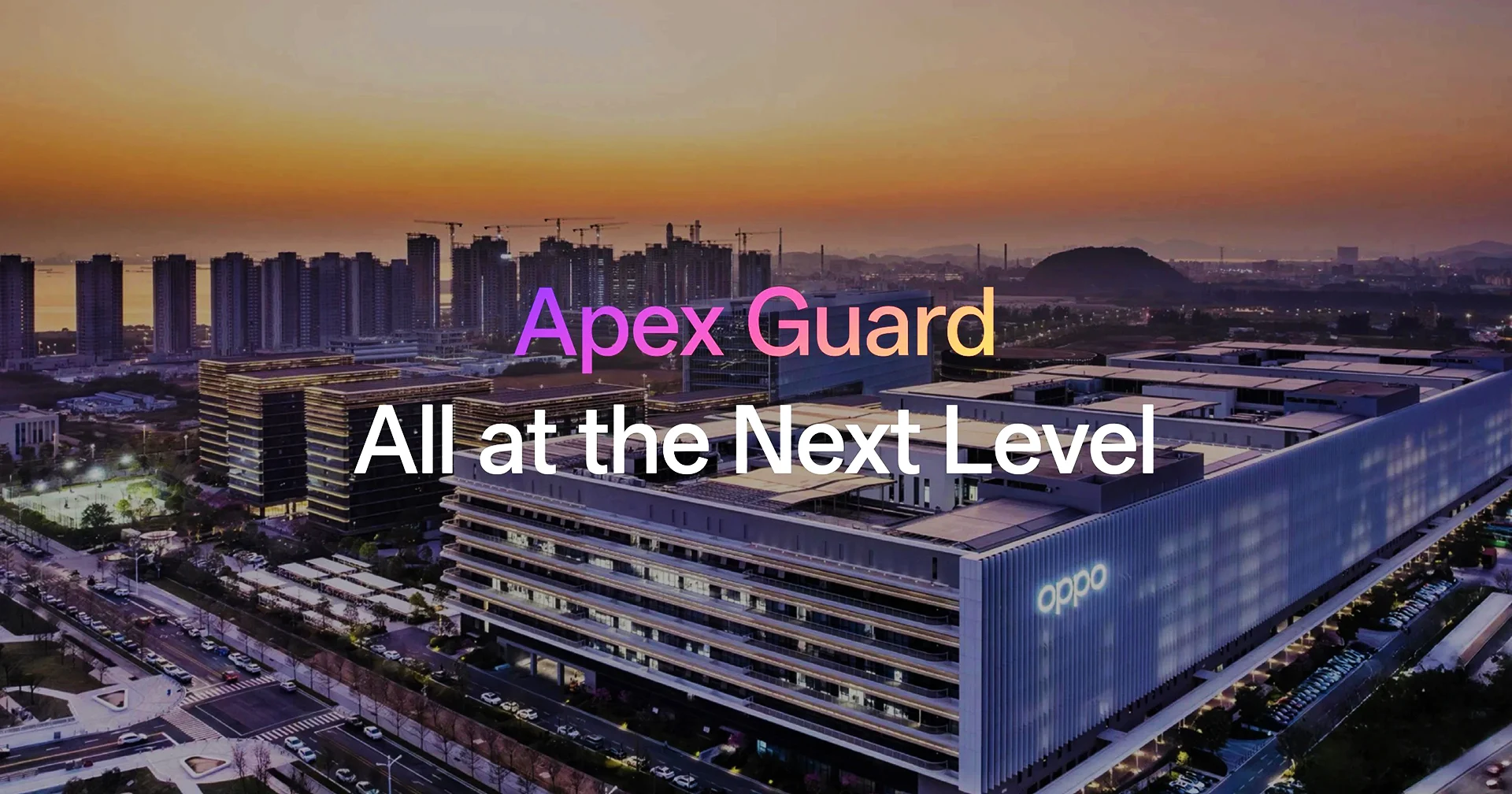 OPPO Unveils Apex Guard: Hardware, Software for Longer-Lasting Phones
